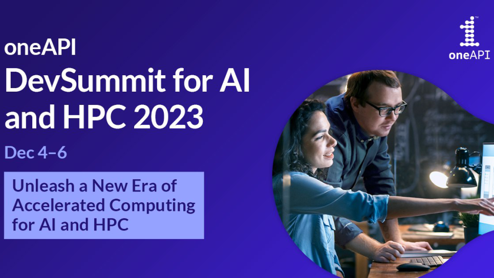 oneAPI DevSummit for AI and HPC 2023 | Argonne Leadership Computing ... oneAPI DevSummit for AI and HPC 2023 | Argonne Leadership Computing ...